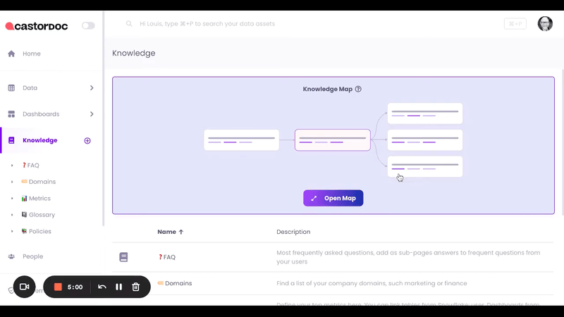 Knowledge map | Coalesce Documentation